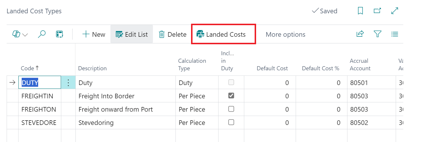 Clever Dynamics - Landed Cost Assignment